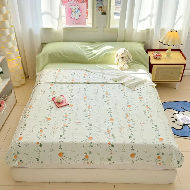 Hongdou Set posteljine, 160×230 cm, Zeleni