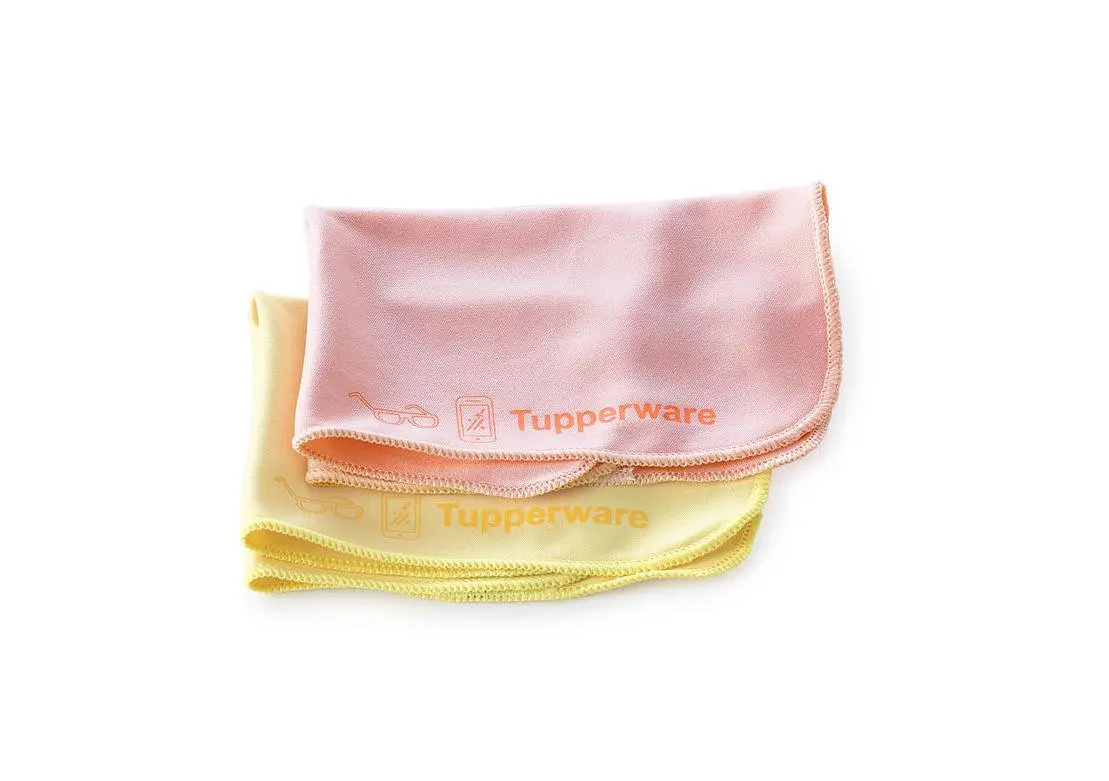 Tupperware Set krpa od mikrofibera za naočare, 2 komada