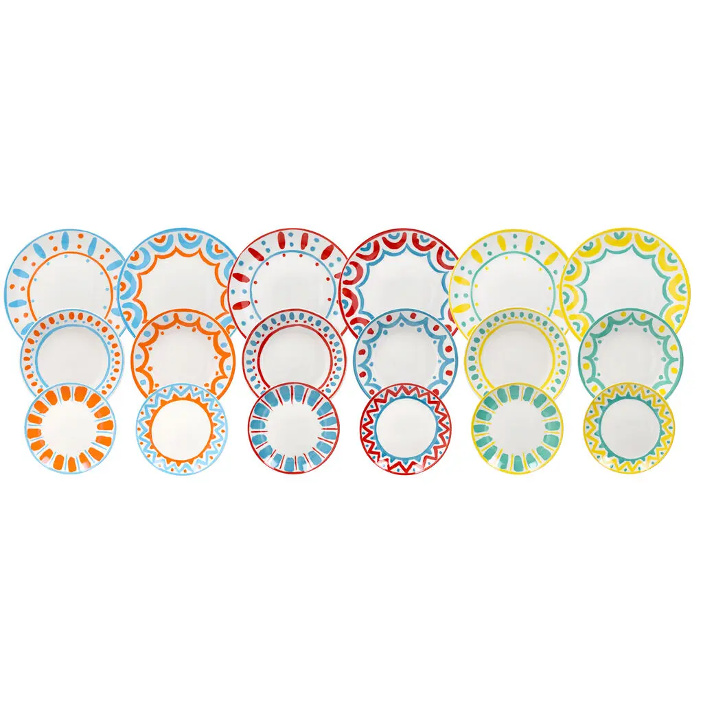 Tognana Servis za ručavanje Madison Vietri, set 18 delova, Porcelan