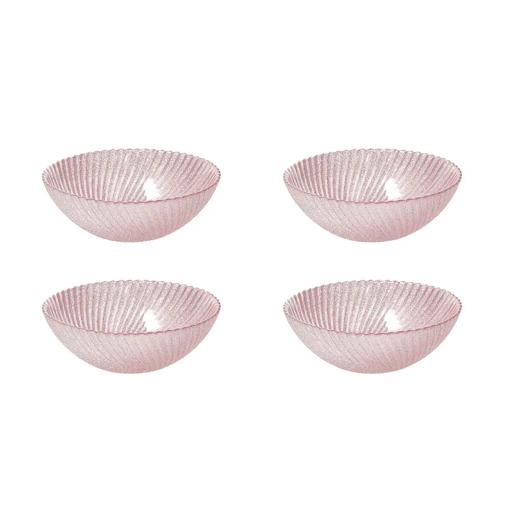 Tognana Set činija 16cm Galassia, 4/1, Staklo, Roze