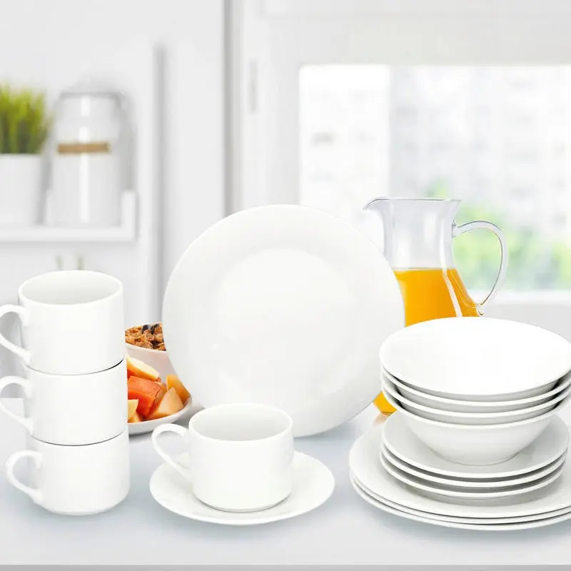 Avatar Set posuđa Alpina, 16 delova, Beli