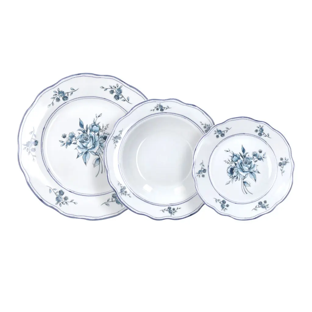 Tognana Servis za ručavanje Cappettata Heritage Florals, set 18 delova, Porcelan