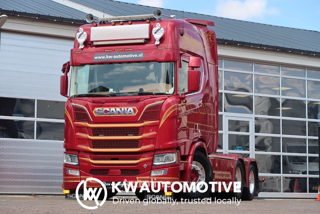 Scania R580 V8 NGS RETARDER/ FULL AIR/ HYDRAULICS/ ACC tegljač