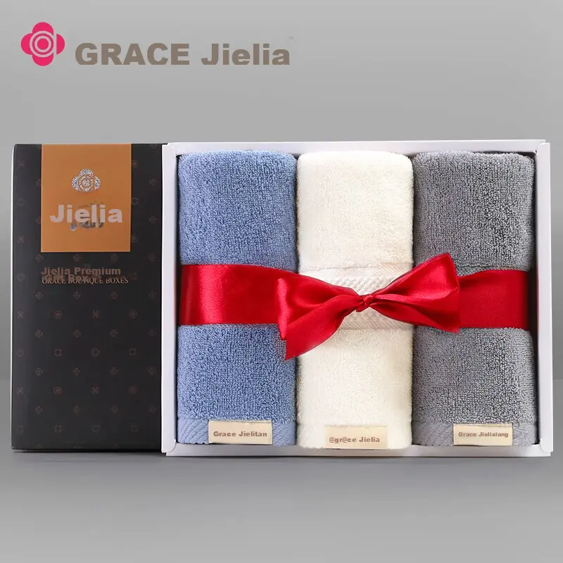 Grace Set peškira, 34x72cm, 3 komada, Višebojni
