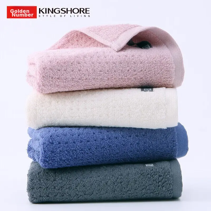 King Shore Set peškira, 34x74cm, 4 komada, Višebojni