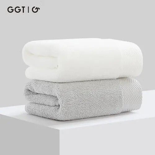 GGT Set peškira, 35x75cm, 2 komada, Belo-sivi