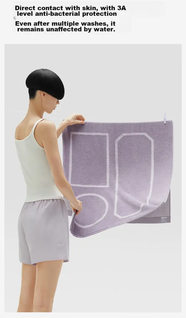 Bananain Peškir, 70x140cm, Lavanda