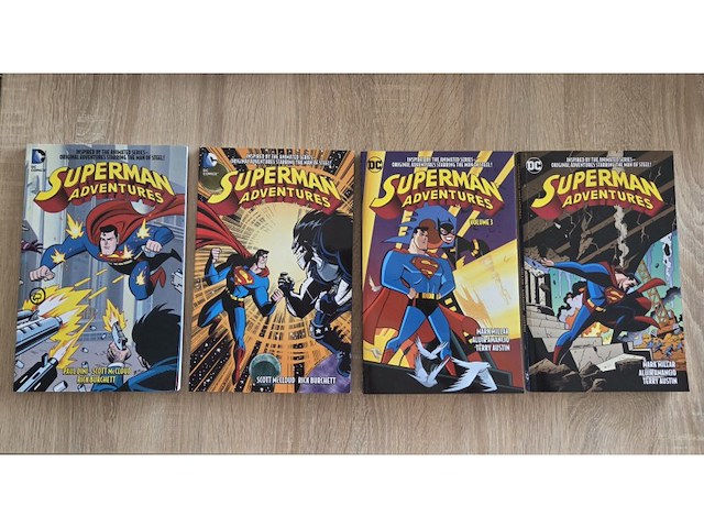 Superman Adventures vol.1-4 TPB