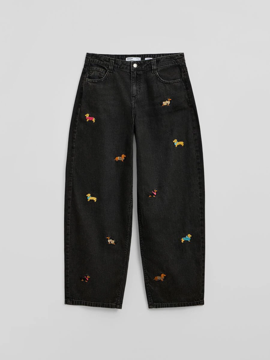 Baggy fit farmerke