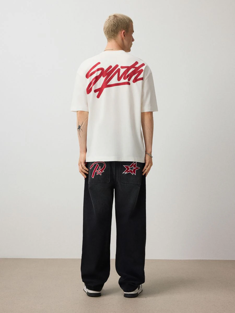 Baggy fit farmerke