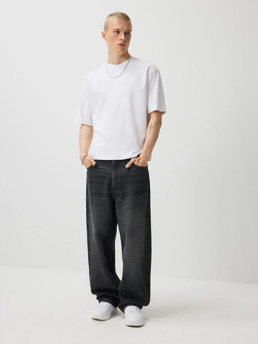 Baggy fit farmerke