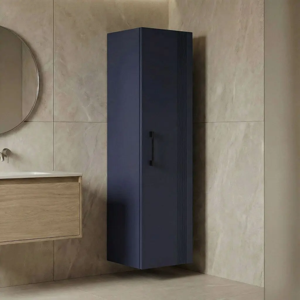 Hanah Home Polica za kupatilo, Teget