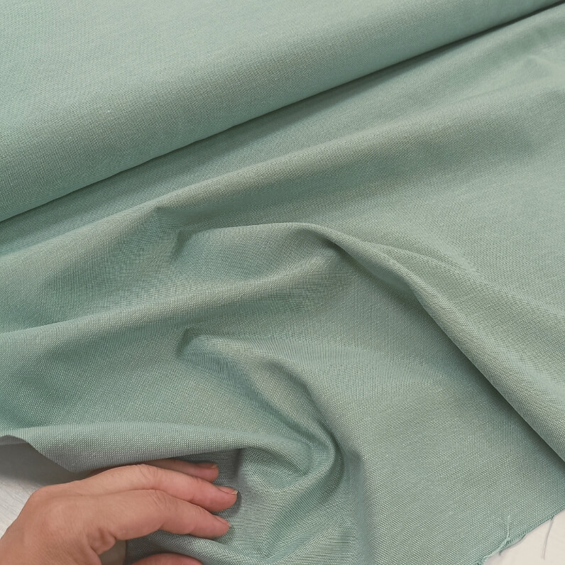 Cotton dekor jednobojno mint žalfija