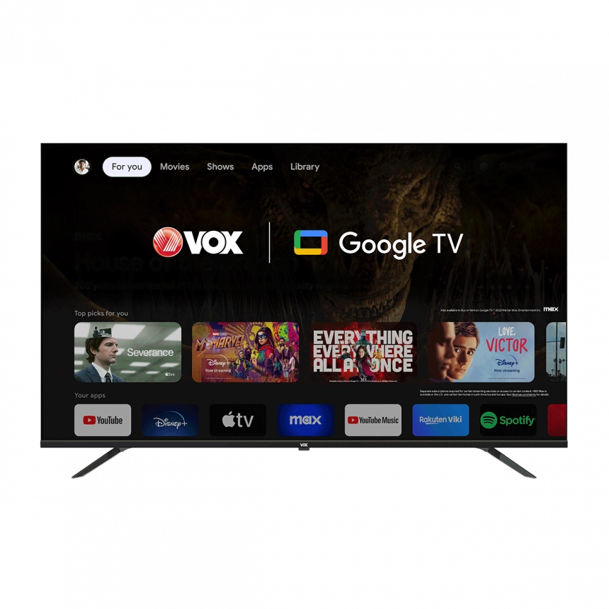 TV VOX 55GOU080B SMART LED UHD