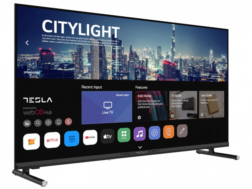 TV TESLA 32E645BHW SMART HD WEBOS