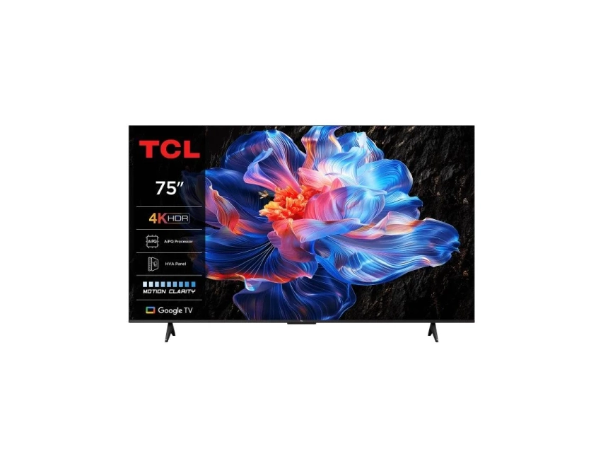 SMART LED TV 75 TCL 7P6K /4K UHD/60Hz/Dolby Audio/frameless/Google TV