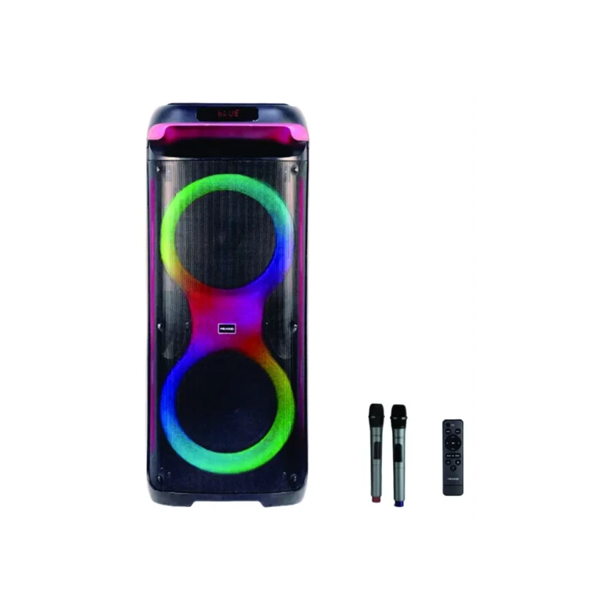 Microlab PT1200W karaoke zvucnik 400W, Bluetooth, LED, 11,1V/7200mAh, TWS, Aux, USB, microSD, + Mic*