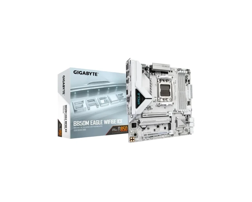 Maticna ploca GIGABYTE B850M EAGLE WF6E ICE 1.0/AM5