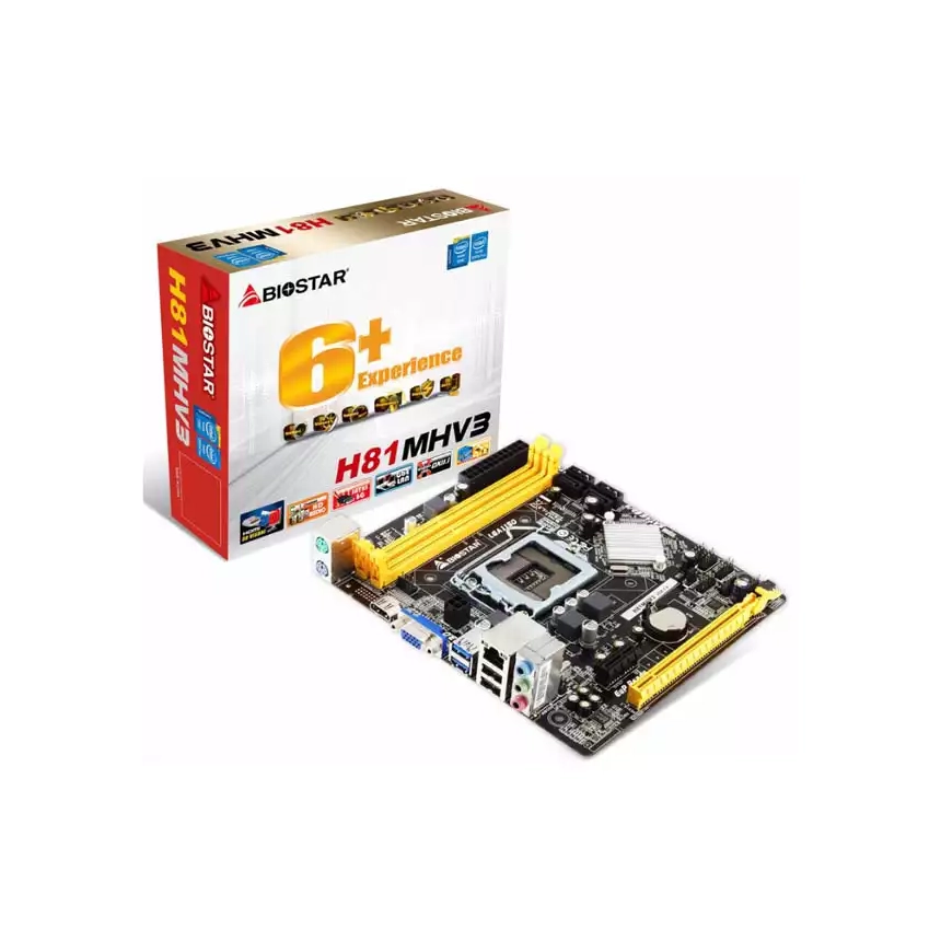 Matična ploča 1150 Biostar H81MHV3 VGA/HDMI