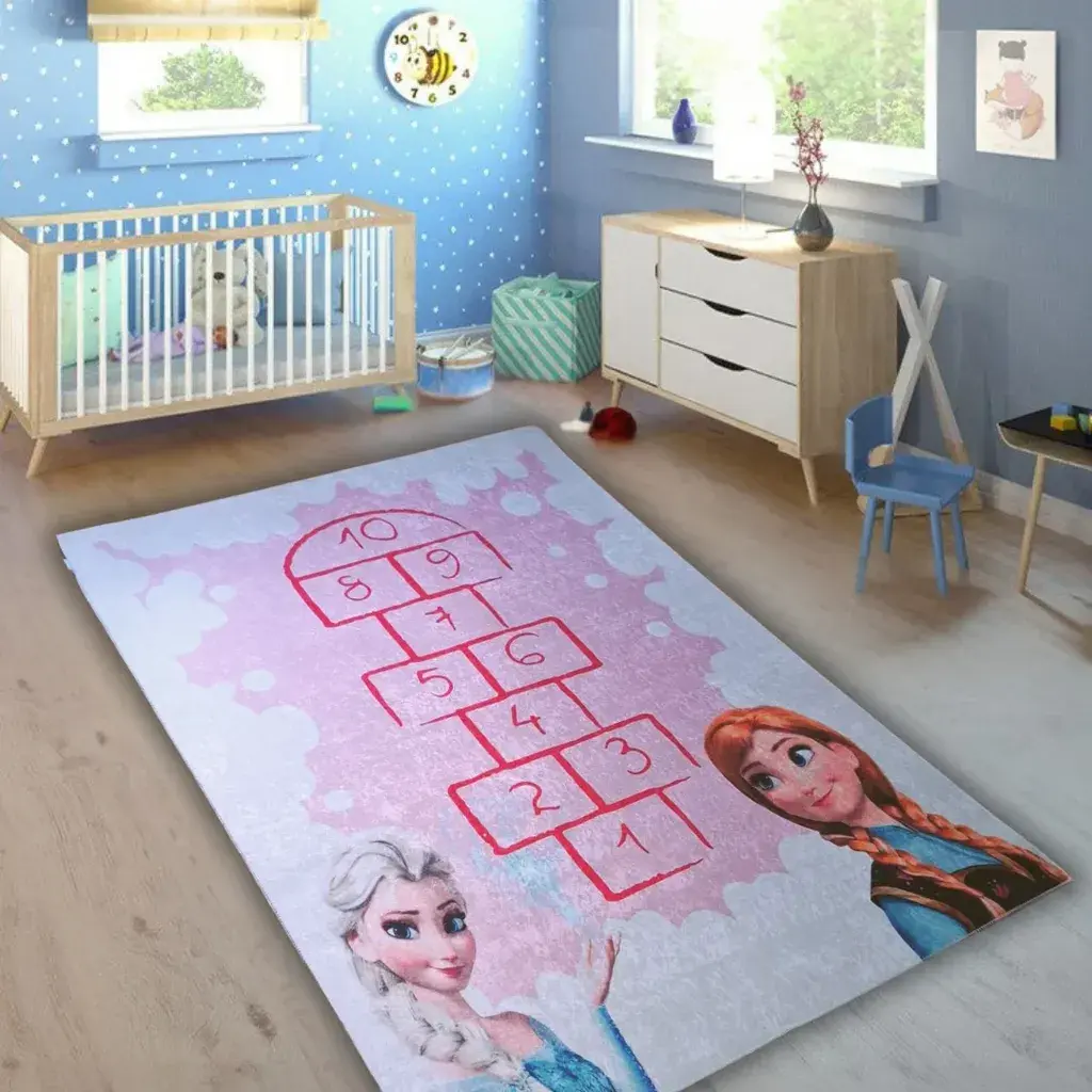 Dečiji tepih Školice pink, 140x220 cm