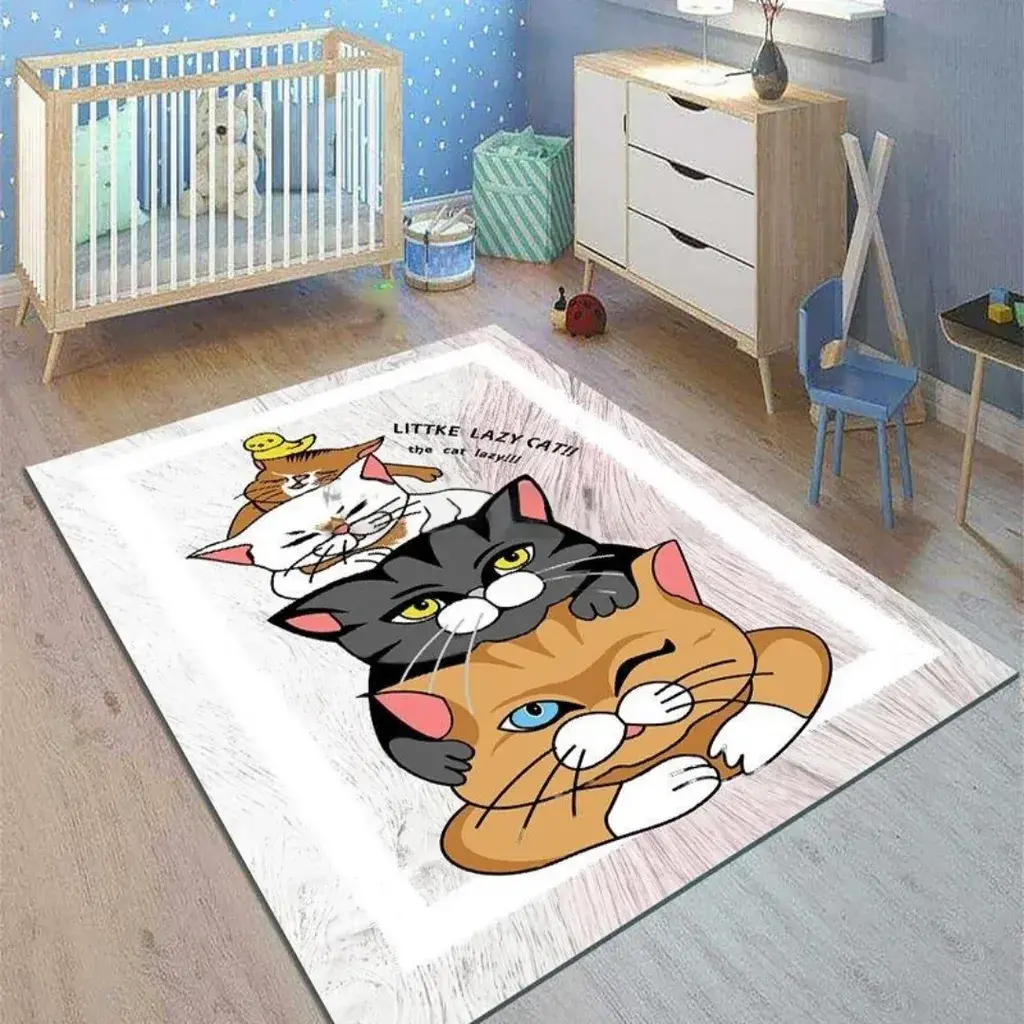 Dečiji tepih Lazy cats, 140x220 cm