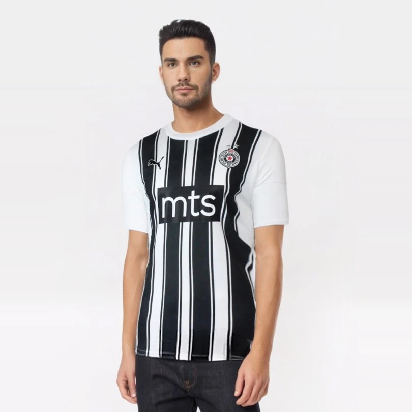 FK Partizan Puma crno-beli dres