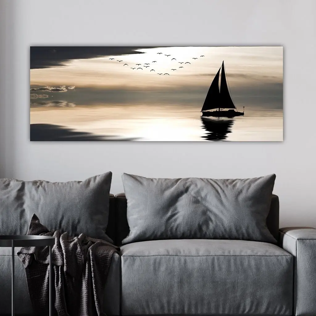 Wallity Slika na platnu 30x80cm