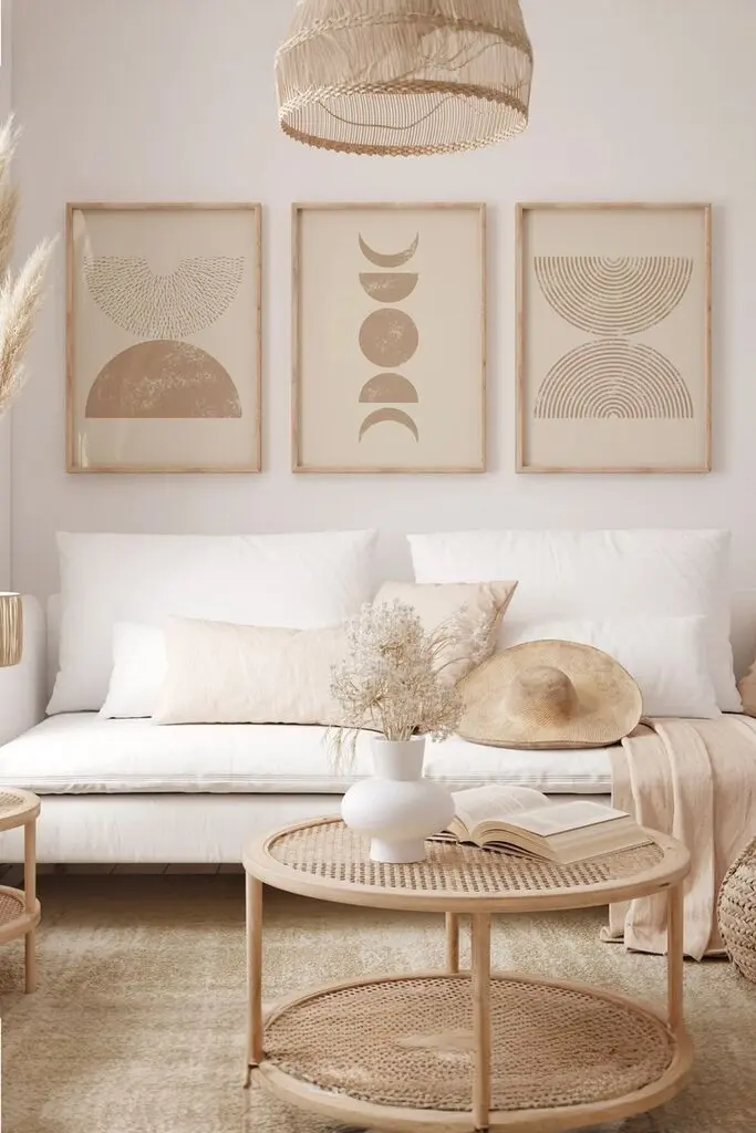 Wallity Slika 3Dartsoho28, 3 dela, 33 x 48 cm