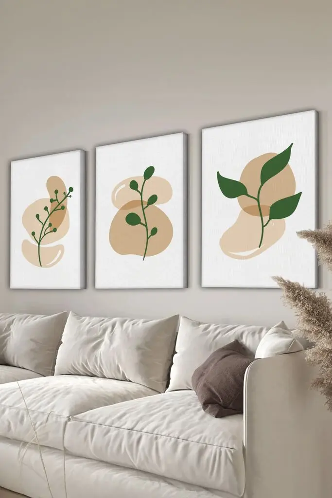 Wallity Slika 3Cnvs20, 50x70 cm, 3 dela