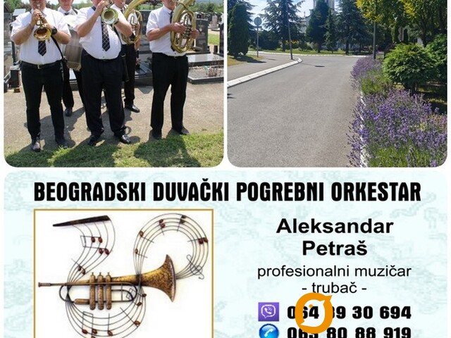 Trubači pogrebni orkestar pleh muzika za sahrane Srbija