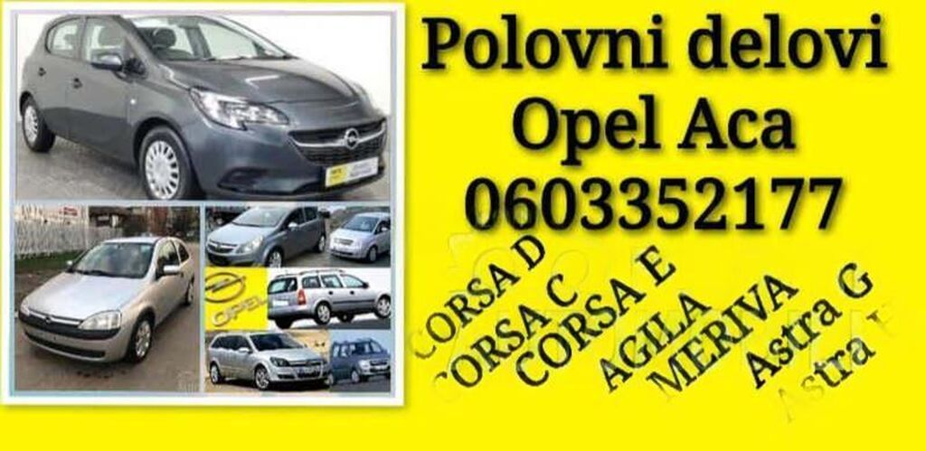 KARDAN ZA OPEL MERIVA OD 2001. DO 2008. GOD. | *Polovni delovi za