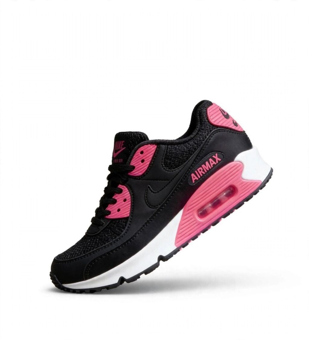 Nike Air Max 90 – ženske patike - Boje: crna sa roze (fuksija)