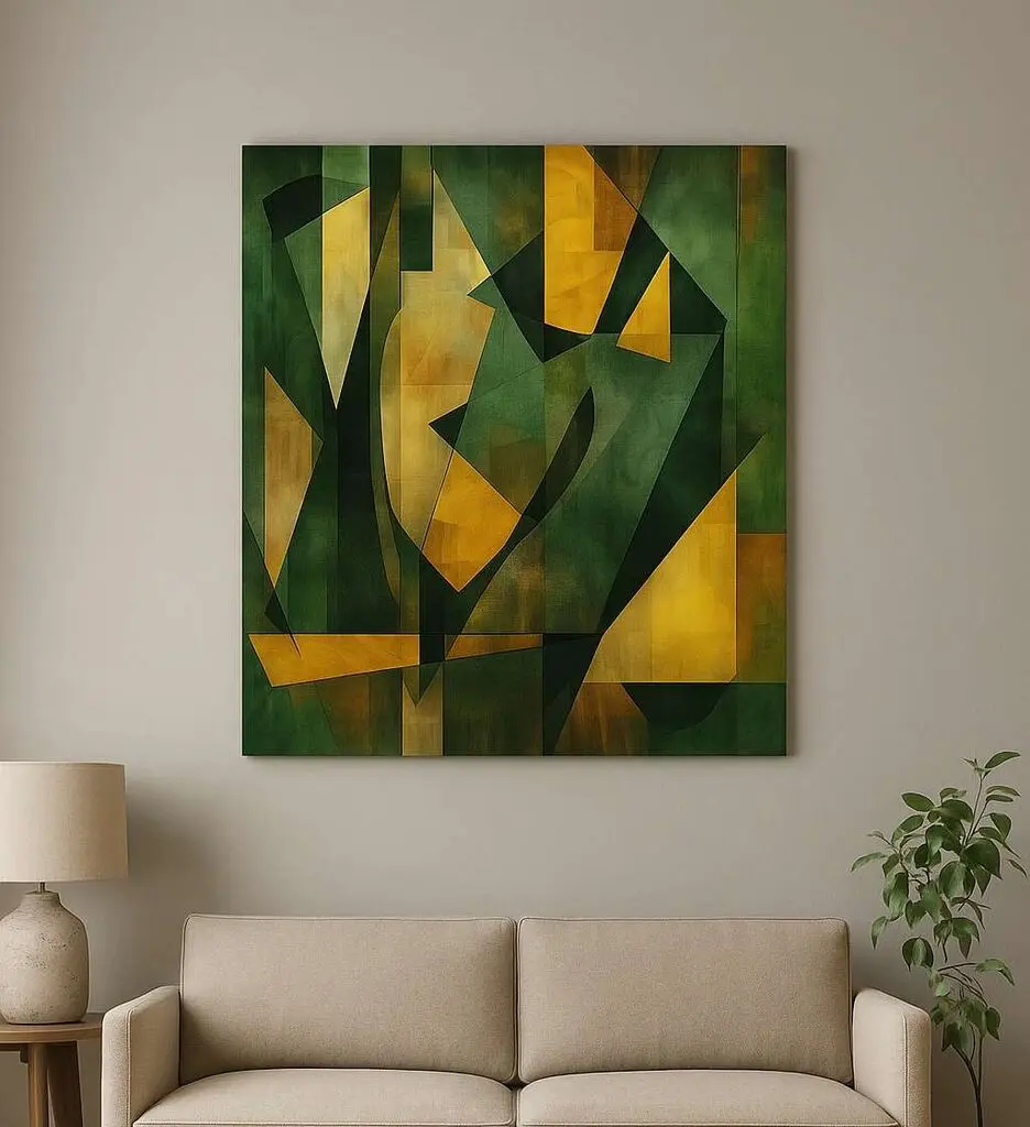 Wallity Dekorativna slika na platnu, 50x70cm, Šarena