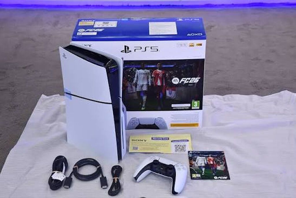 Sony PlayStation 5 – Digital Edition + FC 25 Opis: - Sony PS5 Digital