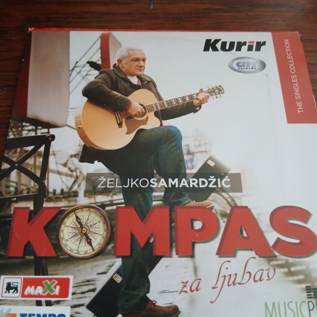 CD Željko Samardžić – Kompas za ljubav (The Singles Collection) -