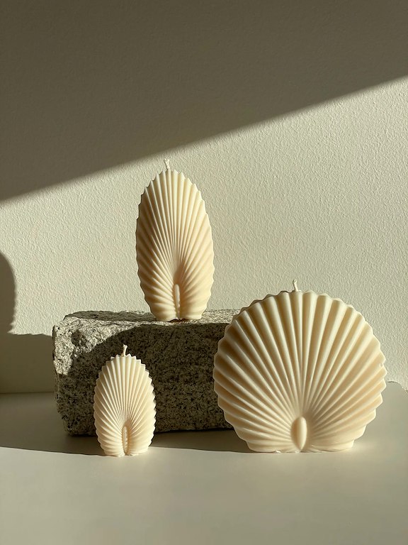 Kondić Atelier Set mirisnih sveća Školjke