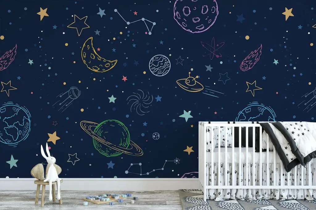 Wallity Tapete za zid MDK-00128, 300x270 cm, Šarena