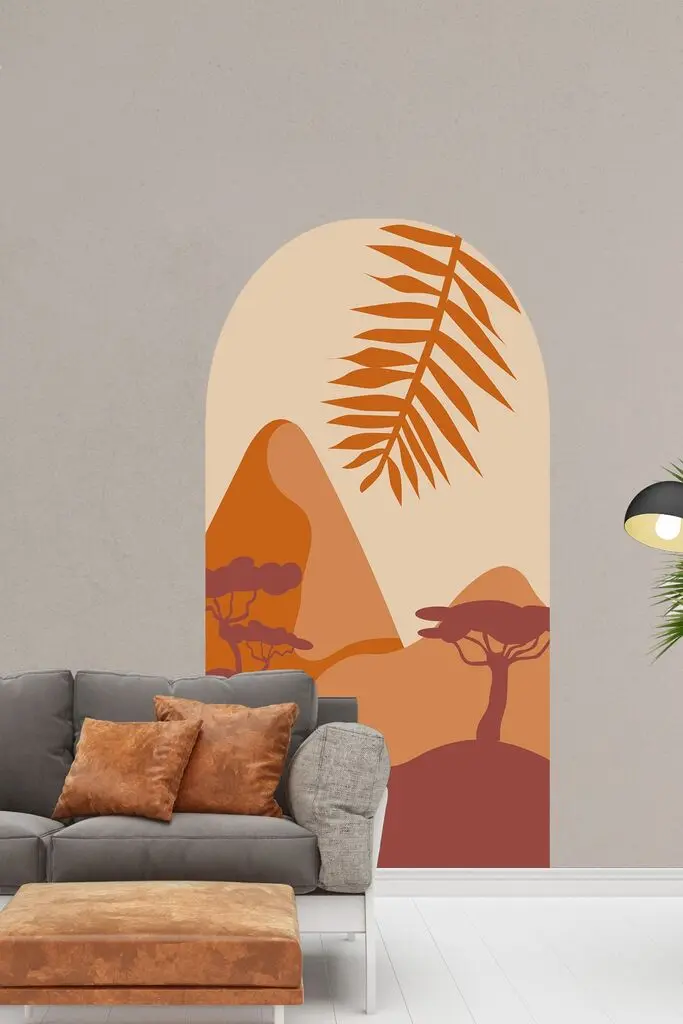 Wallity Zidni dekorativni stiker, Šareni