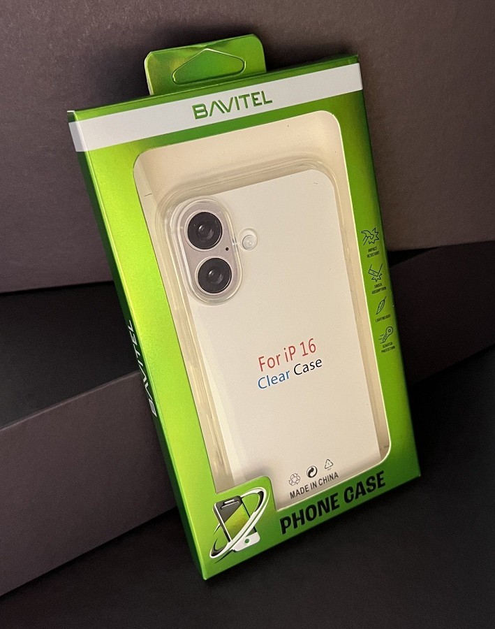 iPhone 16 Bavitel zaštitna maska transparent