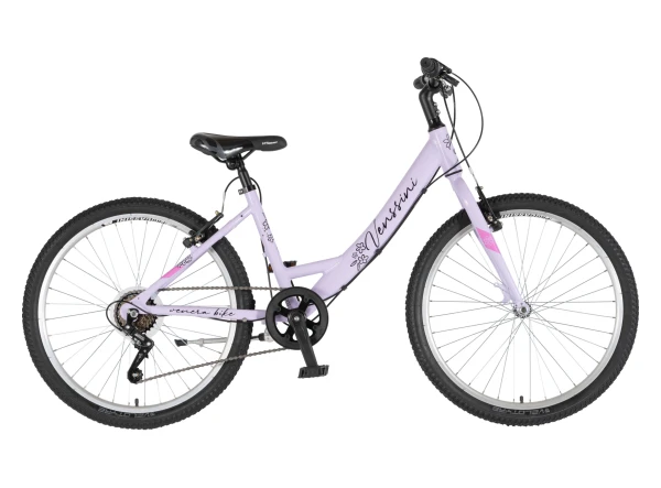 Dečija bicikla Venssini Junior Parma 24/V-brake kontra/6 brzina ljubičasta