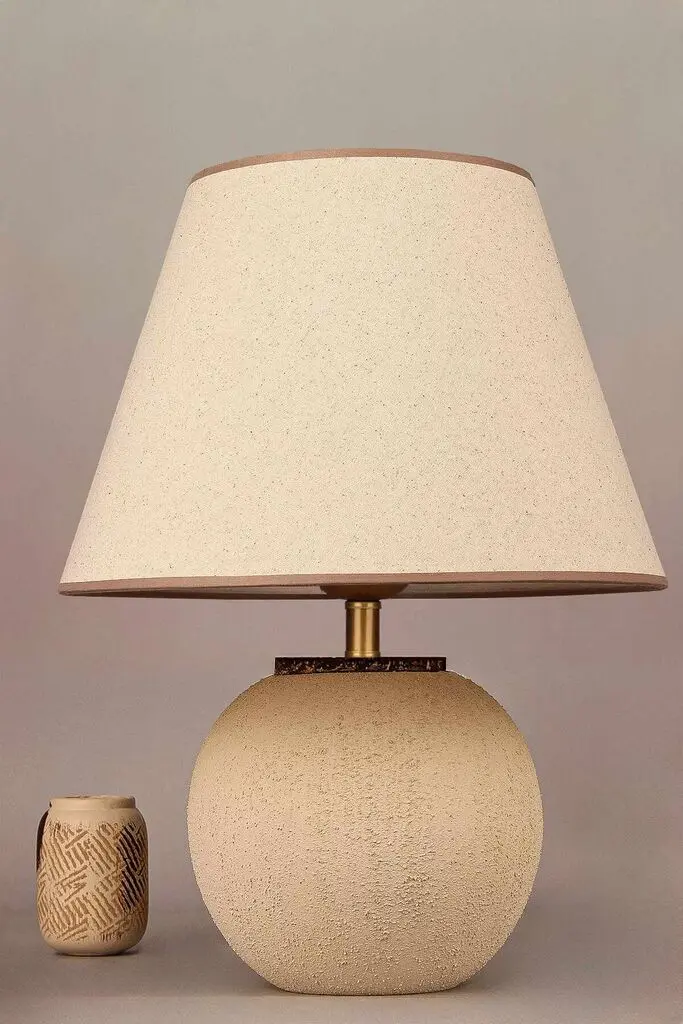 Opviq Stona lampa, Bež