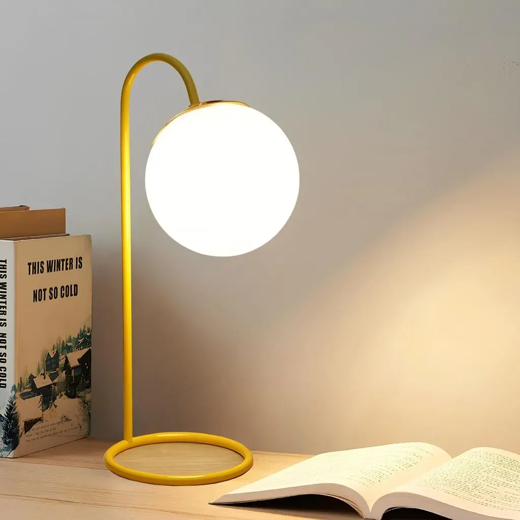 Opviq Stona lampa, Žuta
