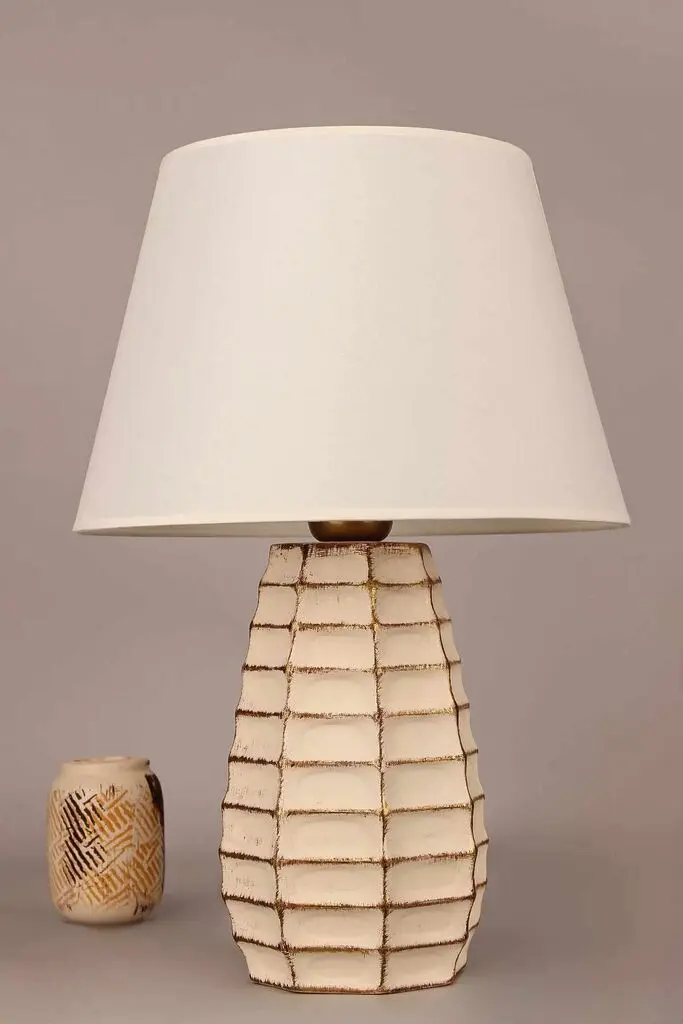 Opviq Stona lampa, Bež