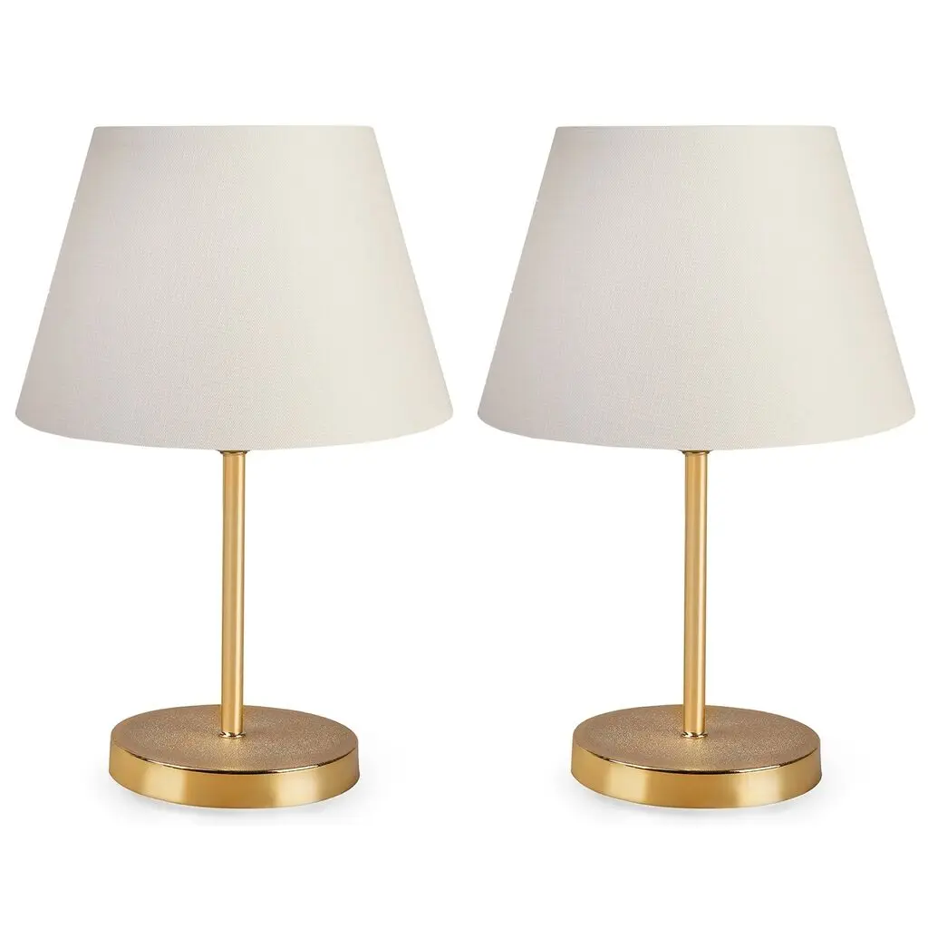 Opviq Set stonih lampi, 2 komada, Beli