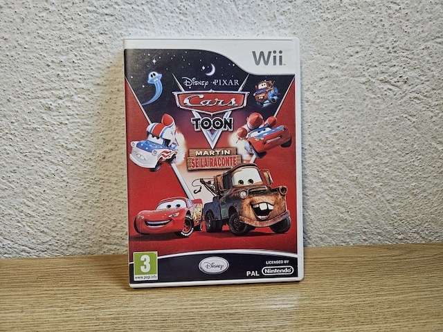 OEM igrica igra za Nintendo Wii Disney Pixar Cars Toon