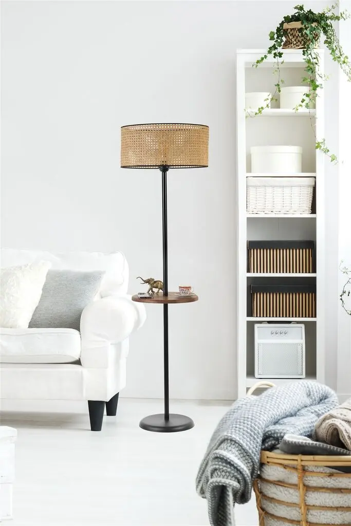 Opviq Podna lampa Mercan, 160 cm E27, Crna