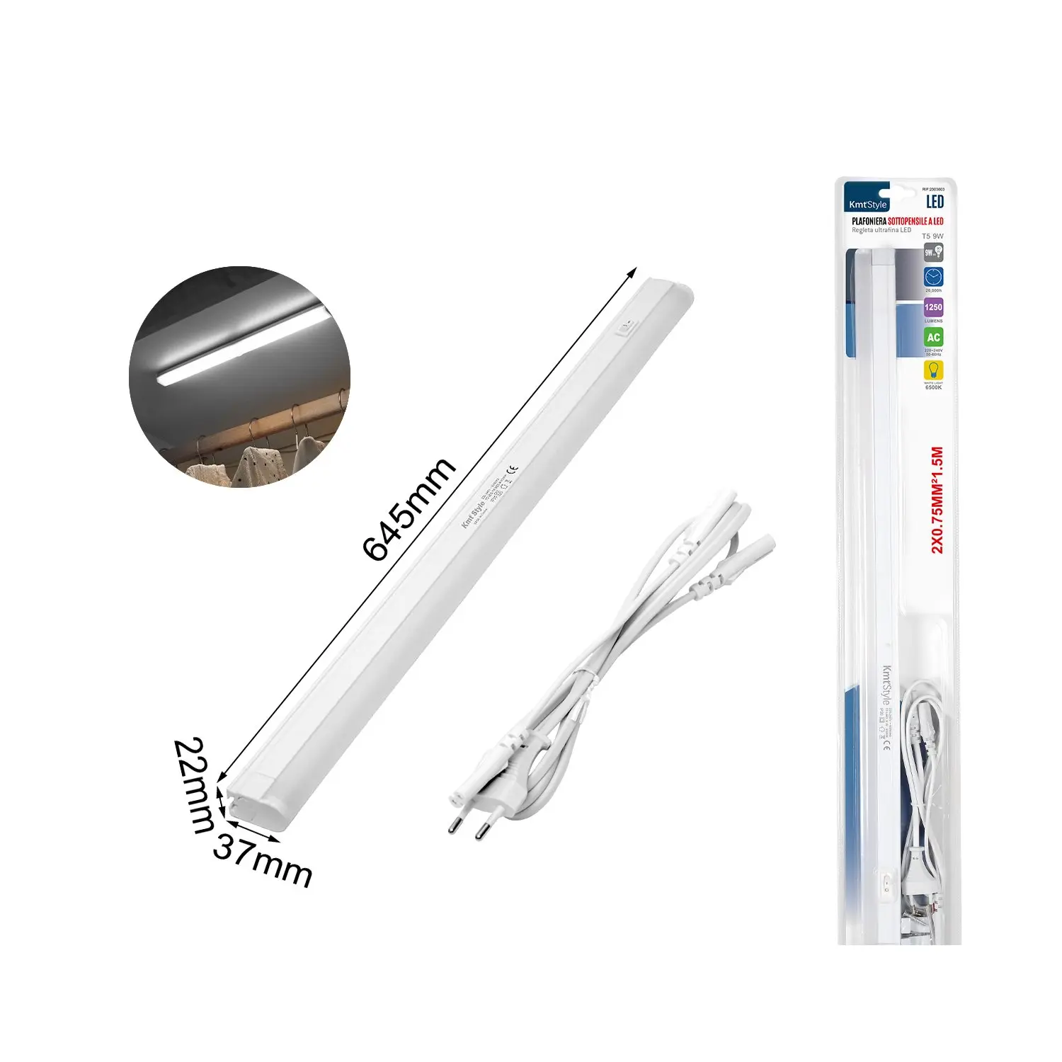 KMT Plug-in LED svetlo za ispod kuhinjskih elemenata