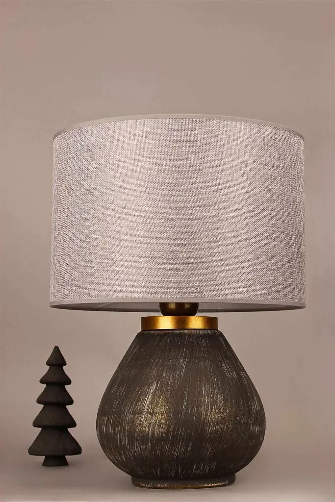 Opviq Stona lampa, Braon