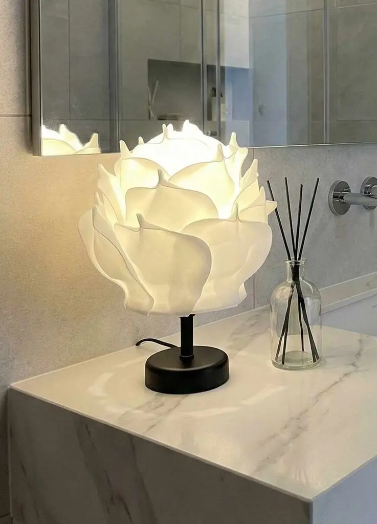 Opviq Stona lampa, Bež