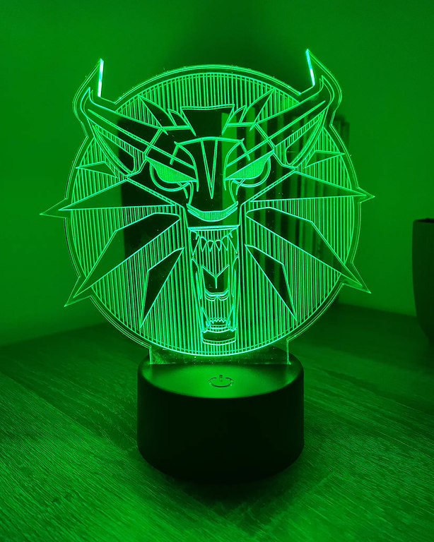 GENTILIS The Witcher LED Lampa, RGB